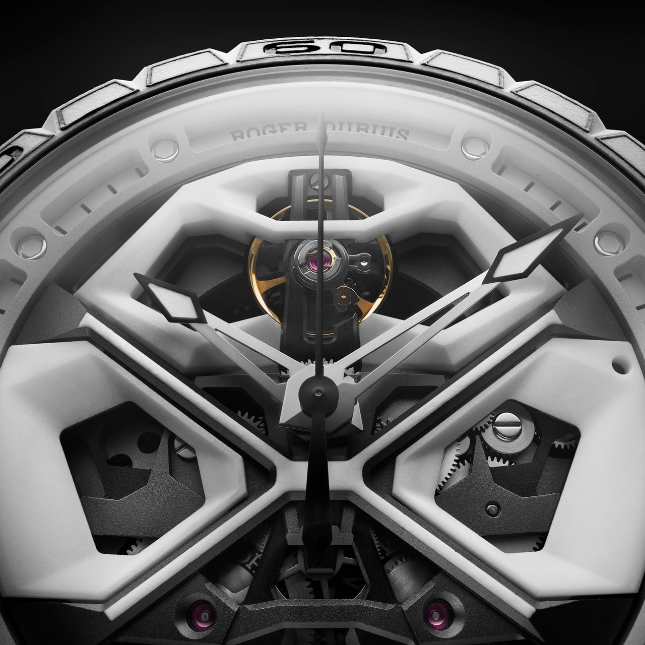 NEW FROSTY WHITE EXCALIBUR SPIDER HURACÁN HAS HEARTS RACING - Roger Dubuis
