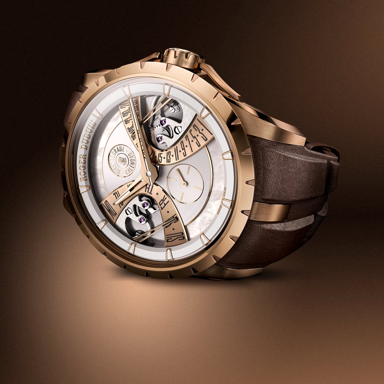 Excalibur Biretrograde Calendar Watch RDDBEX1179 | Roger Dubuis