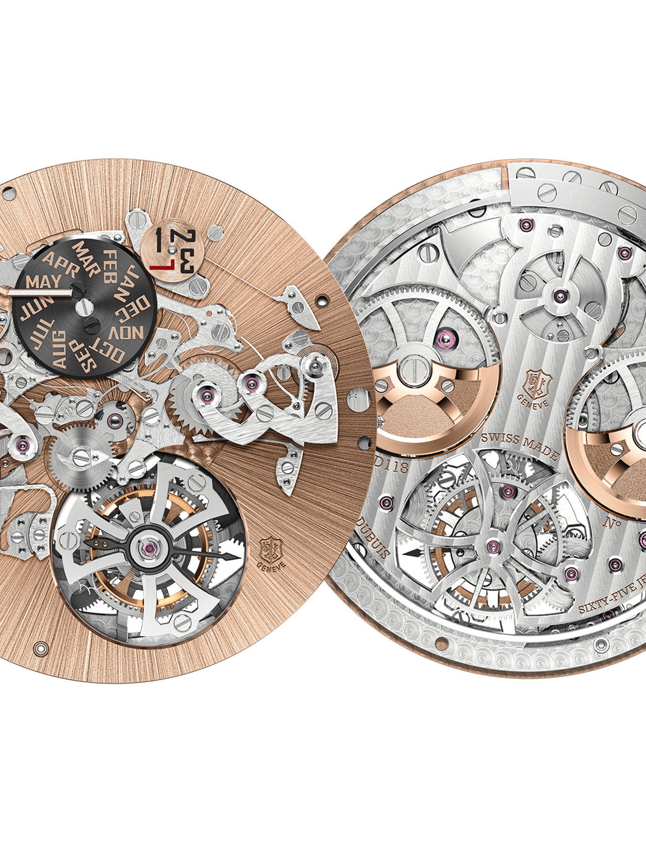 RD118 - Tourbillon Calendario Perpetuo Repetición de Minutos | Roger Dubuis