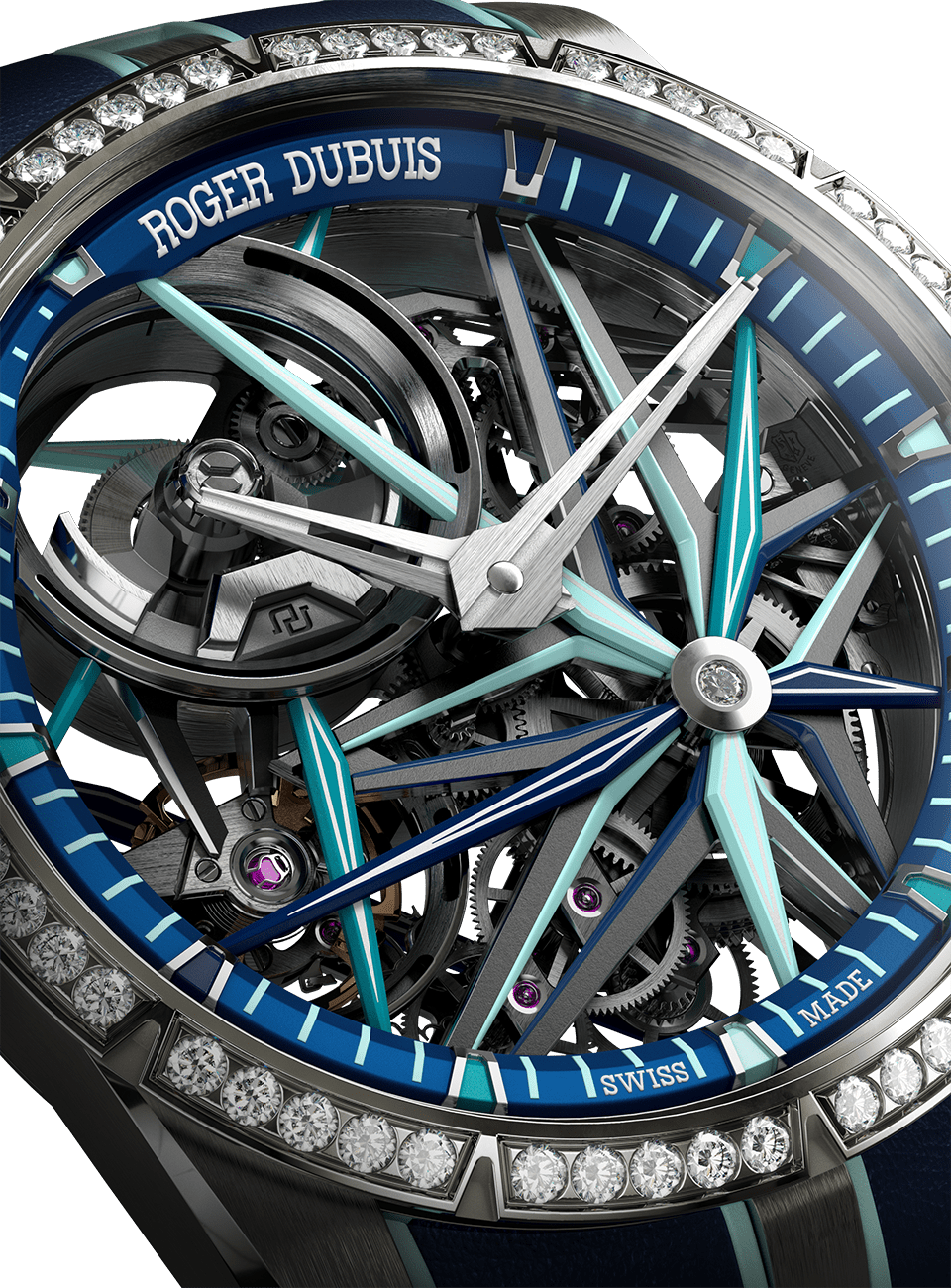Excalibur Blacklight MB White Gold 42mm - Roger Dubuis