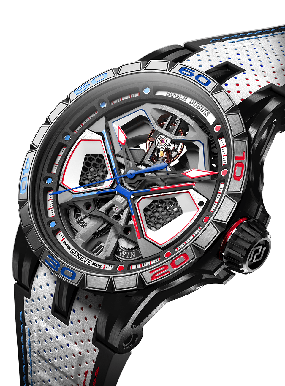 Excalibur Spider Huracán Black DLC Titanium 45mm - Roger Dubuis