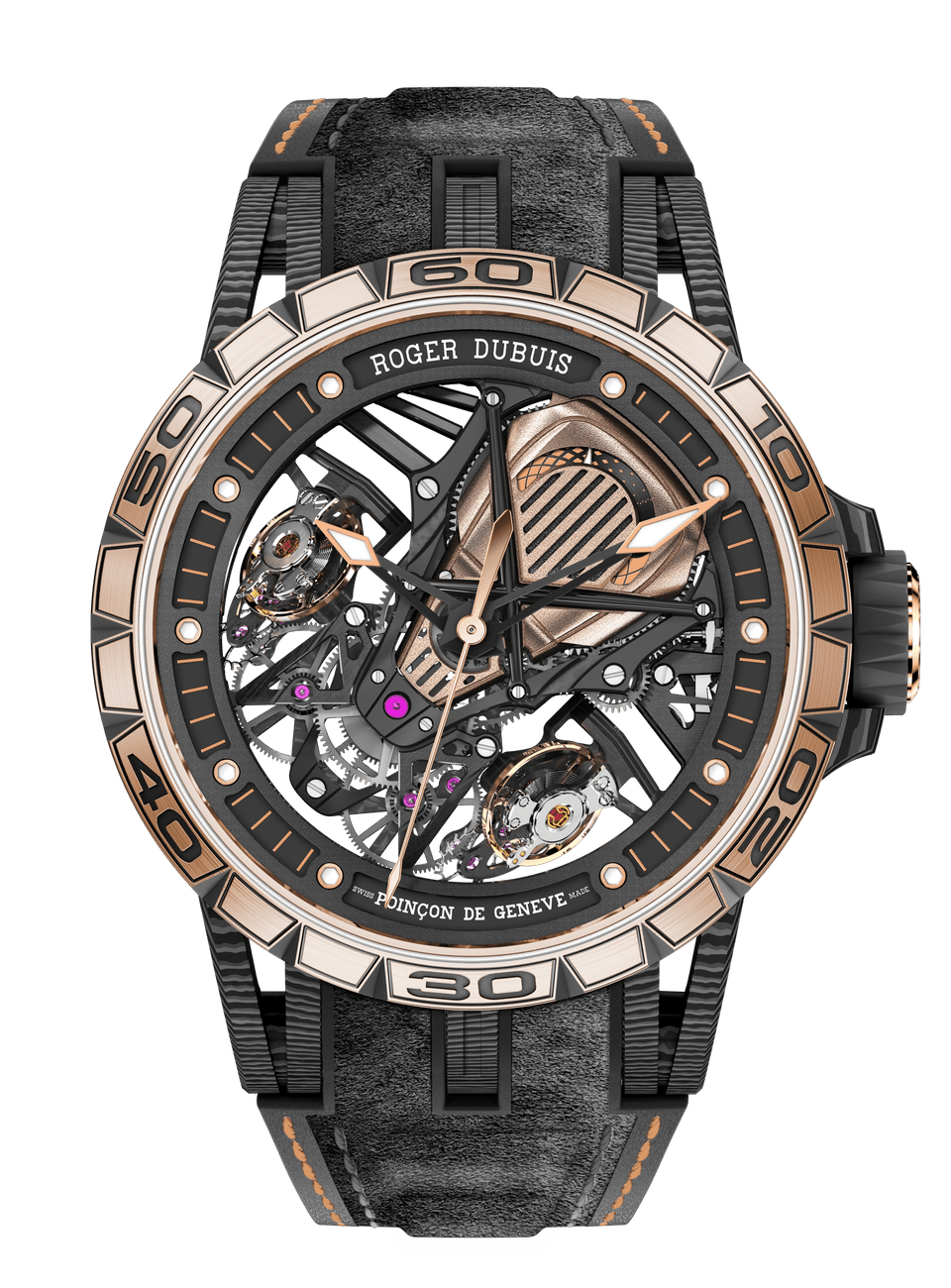 Excalibur Spider Aventador S Carbon 45mm - Roger Dubuis
