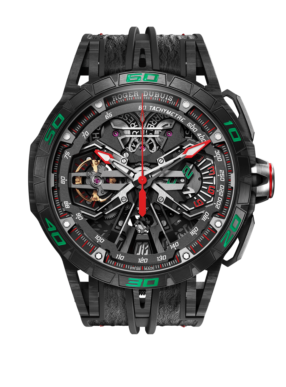 Excalibur Spider Pirelli Flyback Chronograph Mexico Edition Watch ...